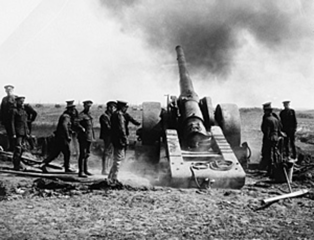 World War One timeline | Timetoast timelines