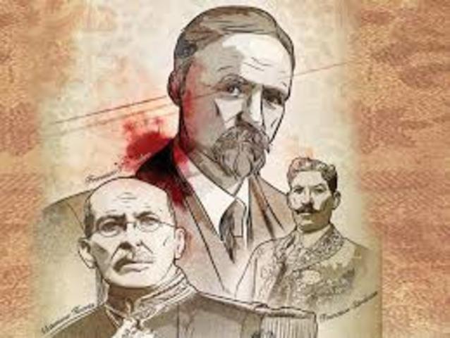 REVOLUCION MEXICANA (1910-1920) timeline | Timetoast timelines