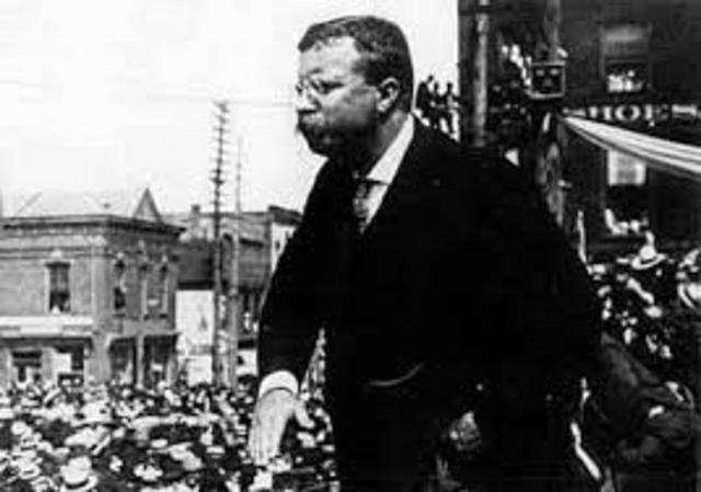 Theodore Roosevelt Timeline | Timetoast timelines