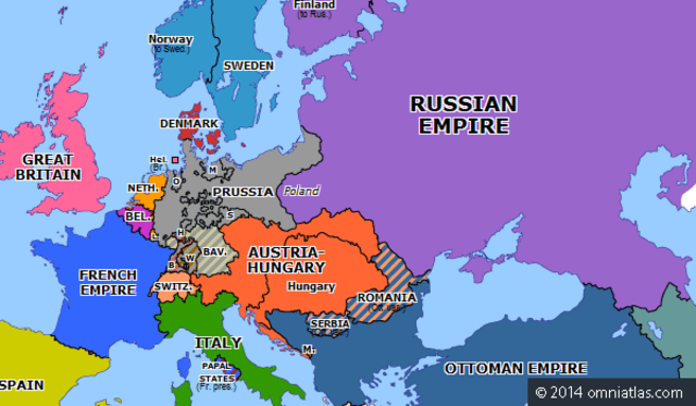 Italian and German unification timeline | Timetoast timelines