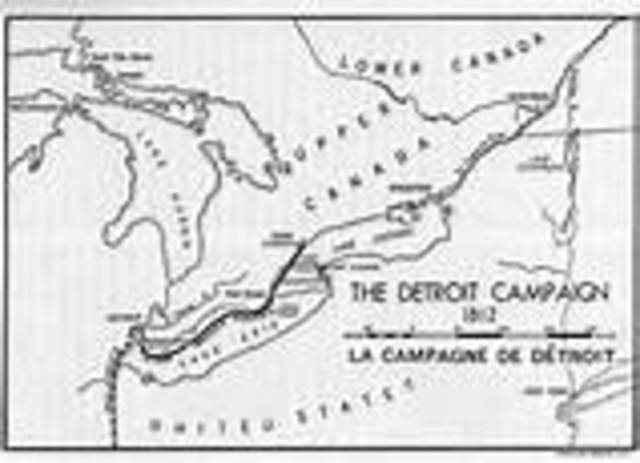 War of 1812 Timeline | Timetoast timelines