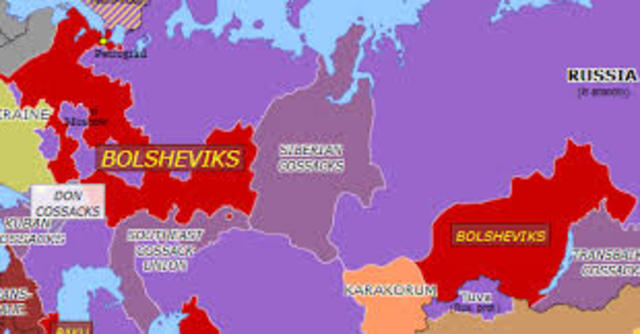 Russian Revolution/Russian Civil War timeline | Timetoast timelines