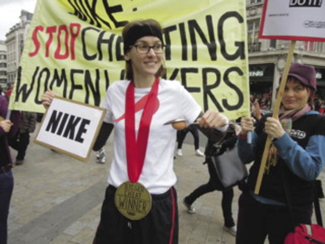 Nike's sweatshop scandal - Timeline | Timetoast timelines