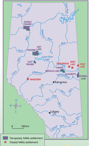 L'histoire des Métis timeline | Timetoast timelines