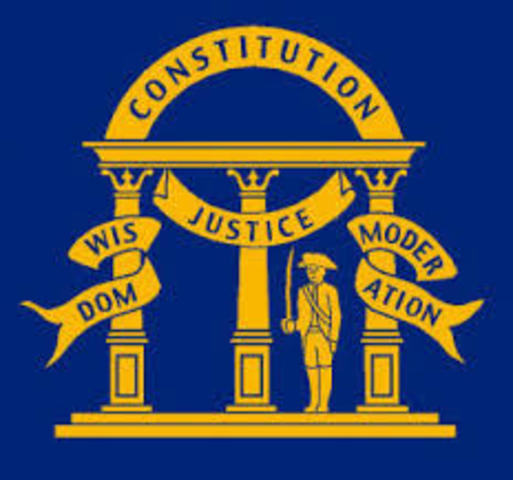 Georgia State Flag 1879