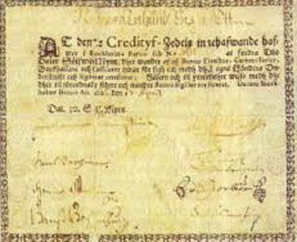 History of money in the world timeline | Timetoast timelines