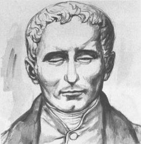 Louis Braille, Created by: Miles W. James timeline | Timetoast timelines