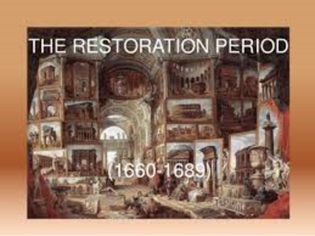 The Restoration and the Eighteenth Century: 1660-1800 timeline ...