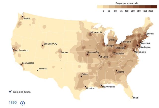 Landscape and the American Frontier timeline | Timetoast timelines