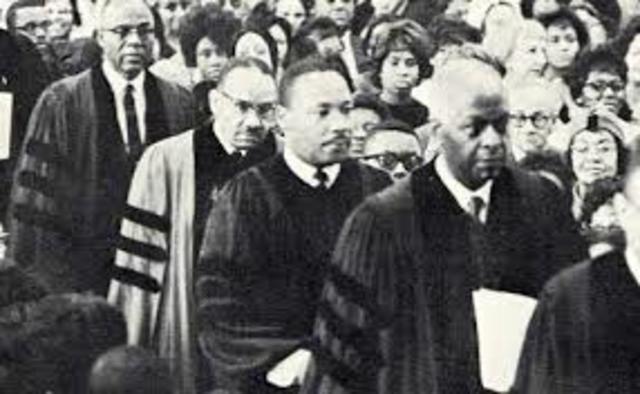 Martin Luther King Jr. Major Life Events timeline | Timetoast timelines