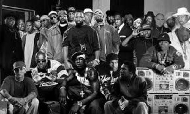 historia del rap timeline | Timetoast timelines