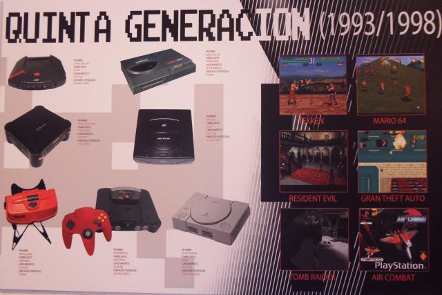 Generaciones de las consolas de sobremesa de videojuegos timeline ...