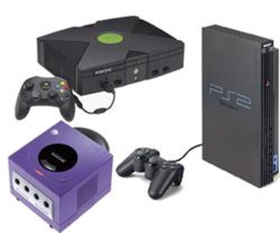 Generaciones de las consolas de sobremesa de videojuegos timeline ...