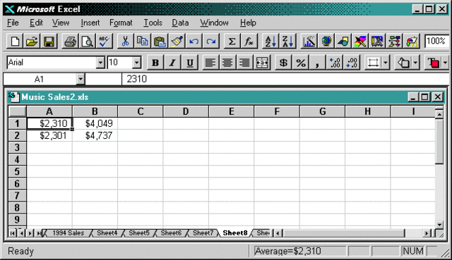 Historia Microsoft excel timeline | Timetoast timelines