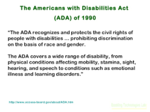 Historical Events of Special Education Laws timeline | Timetoast timelines
