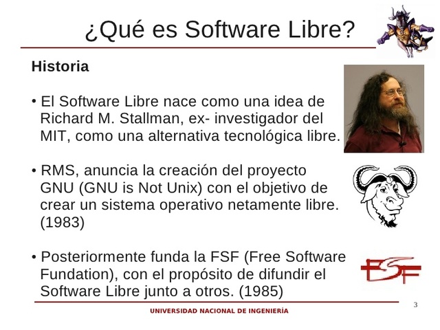 Historia del Software Libre timeline | Timetoast timelines
