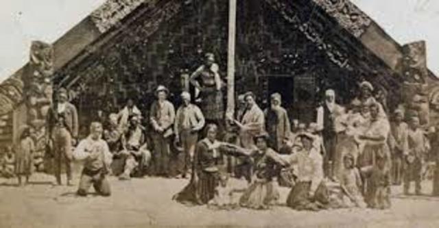 Maori History timeline | Timetoast timelines