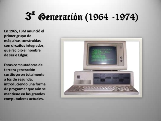 La generación de las computadoras. timeline | Timetoast timelines