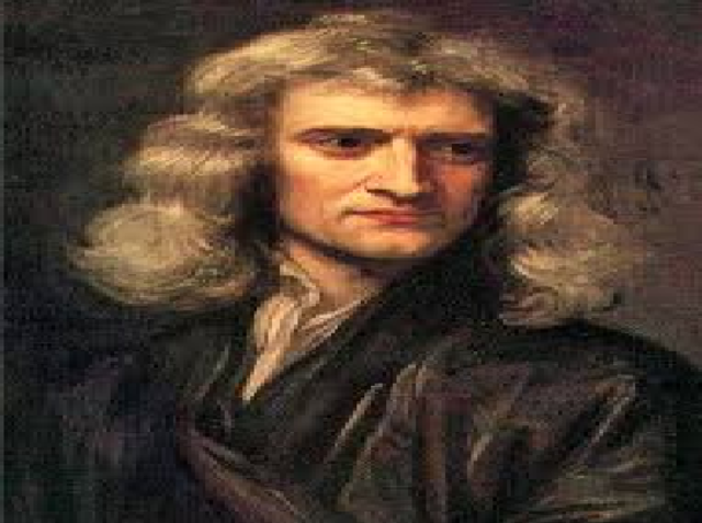 Isaac Newton Atomic Theory Model