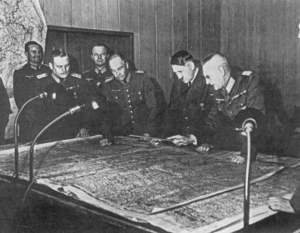 Operación Barbarroja(2GM) timeline | Timetoast timelines