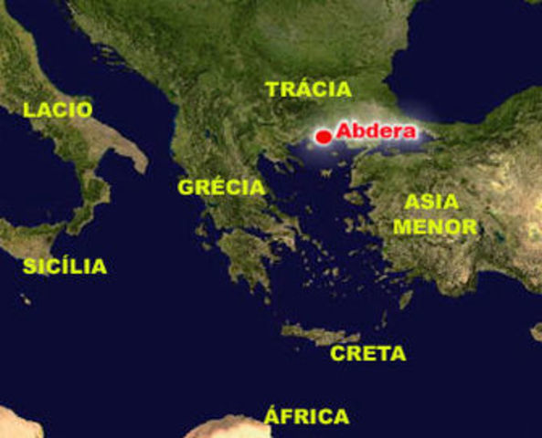 Demócrito de Abdera (460 y 370 A.C.) timeline | Timetoast timelines