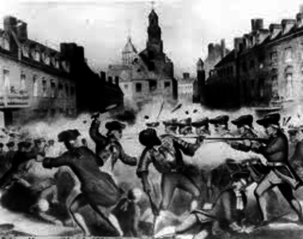 Boston Massacre timeline | Timetoast timelines