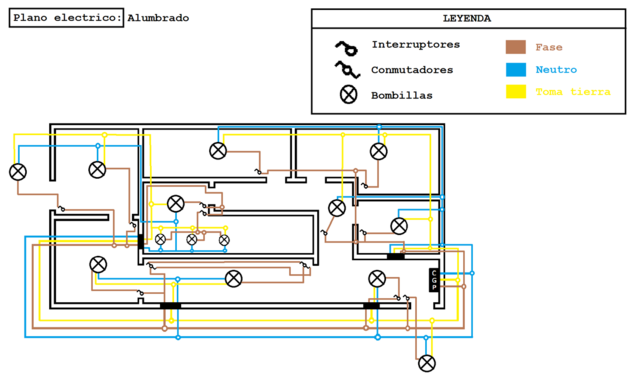 Diagrama Electrico De Casa Habitacion Electricidad: Distribu