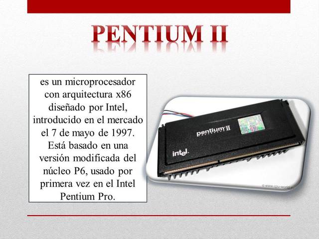 los procesadores pentium timeline | Timetoast timelines