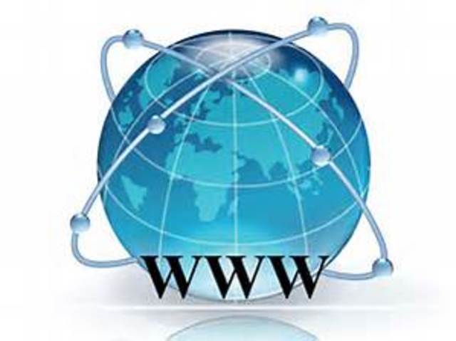 La Evolución histórica de internet timeline | Timetoast timelines