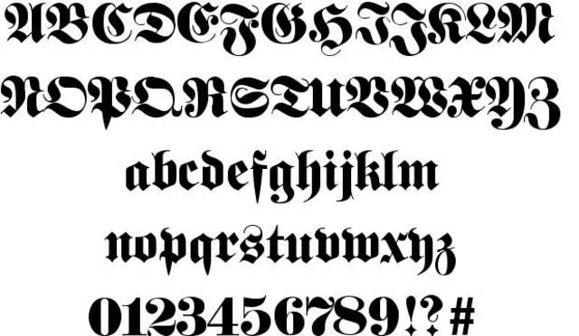 History of Fonts timeline | Timetoast timelines