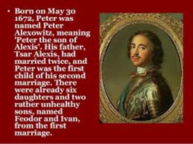 Peter The Great timeline | Timetoast timelines