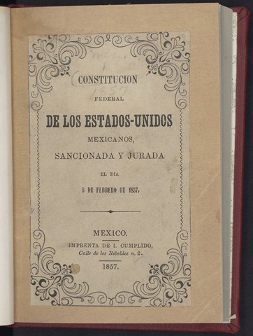 Estructura del Estado Mexicano. Principales momentos comprendidos en ...