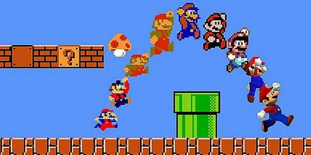 Evolución Super Mario timeline | Timetoast timelines