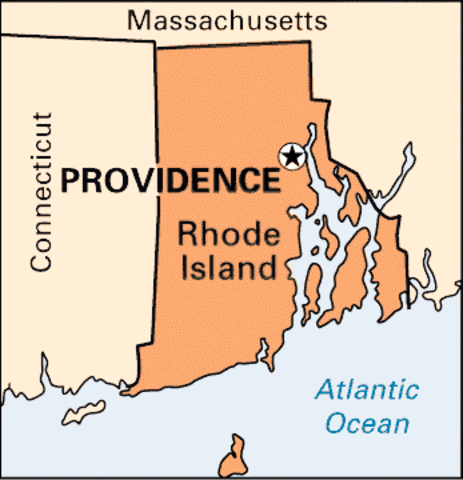 Rhode Island timeline | Timetoast timelines