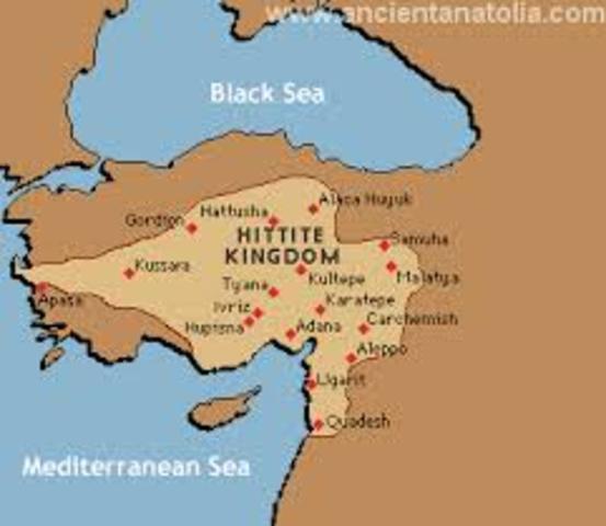 Most important events in the Hittities Civilization timeline ...