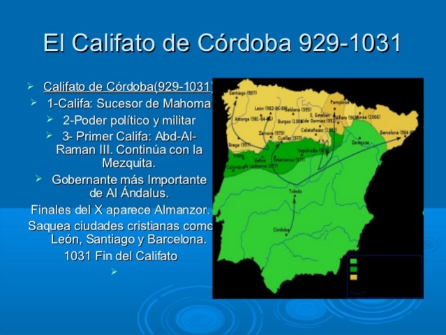 Etapas políticas más importantes de la Historia de Al Andalus y de los ...