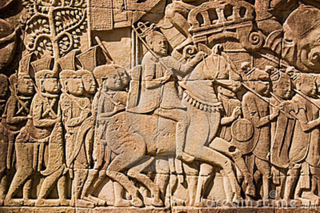 The Khmer Empire timeline | Timetoast timelines