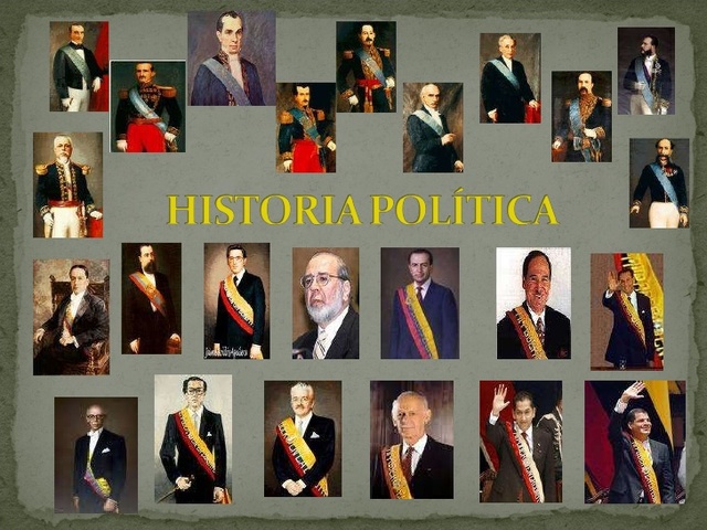 Historia de los presidentes del Ecuador timeline | Timetoast timelines