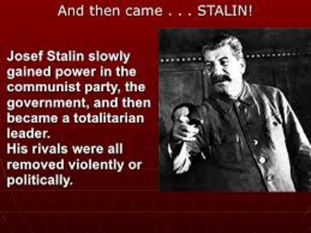 Joseph Stalin Timeline | Timetoast timelines