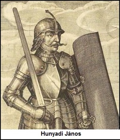 Hunyadi János élete timeline | Timetoast timelines