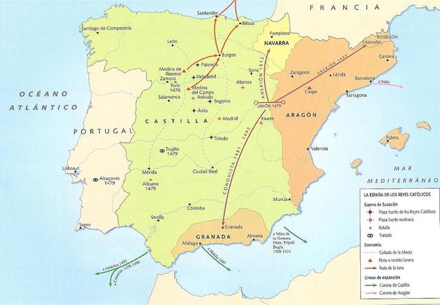 Los Reyes Católicos y la España del S.XVI timeline | Timetoast timelines