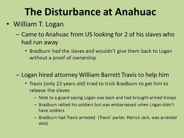 Road To Texas Revolution Timeline | Timetoast timelines