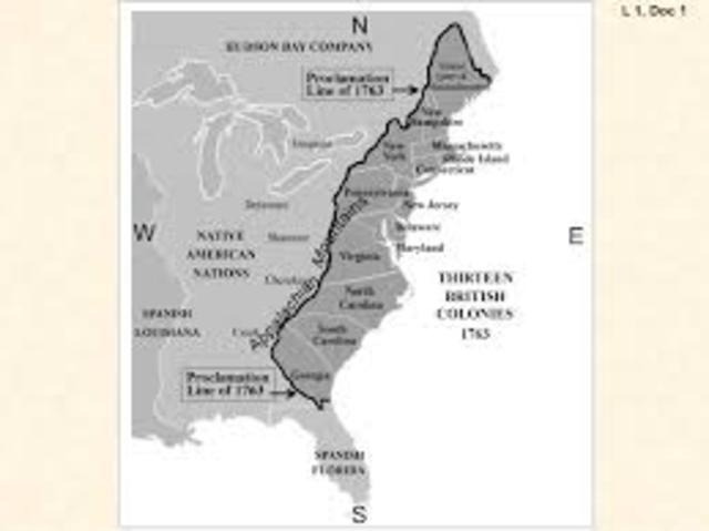 Causes of the American Revolutionary war timeline | Timetoast timelines