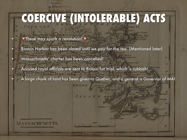 Causes Of The American Revolution timeline | Timetoast timelines
