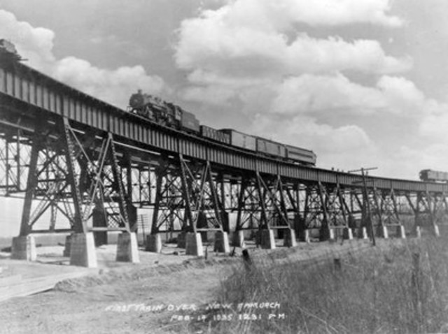 Railroads timeline | Timetoast timelines