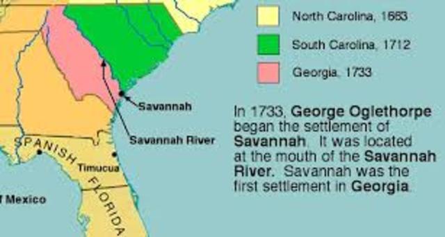 13 Colonies timeline | Timetoast timelines