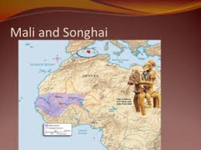 Ghana, Mali and Songhai timeline | Timetoast timelines