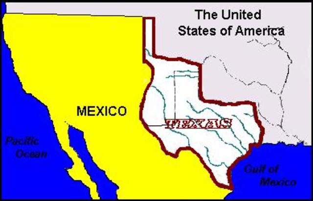 Texas History timeline | Timetoast timelines