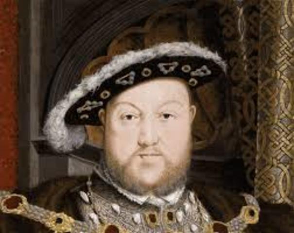 Henry VIII's life timeline | Timetoast timelines