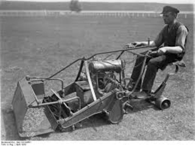 Evolution of Lawn Mowers timeline | Timetoast timelines